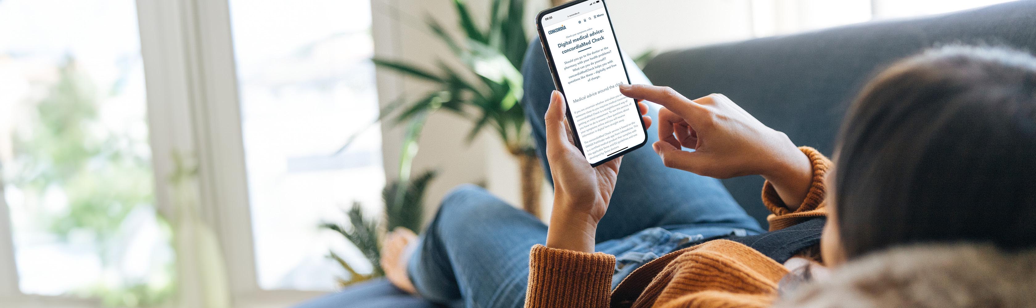 Check your symptoms: digital medical advice for you - CONCORDIA