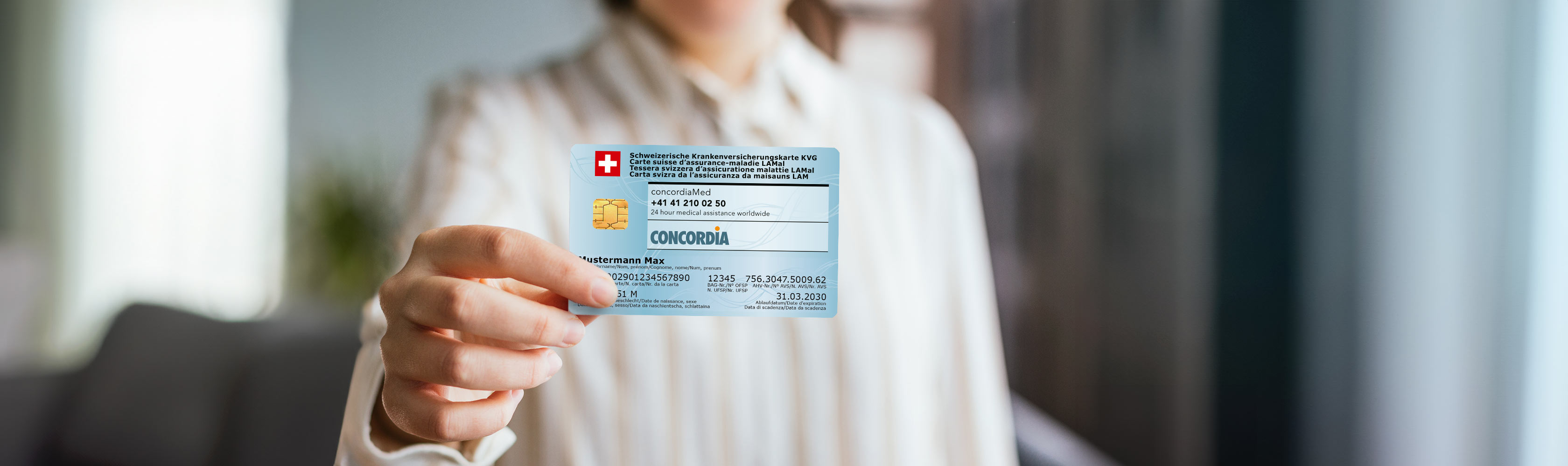 Krankenversicherungskarte - CONCORDIA